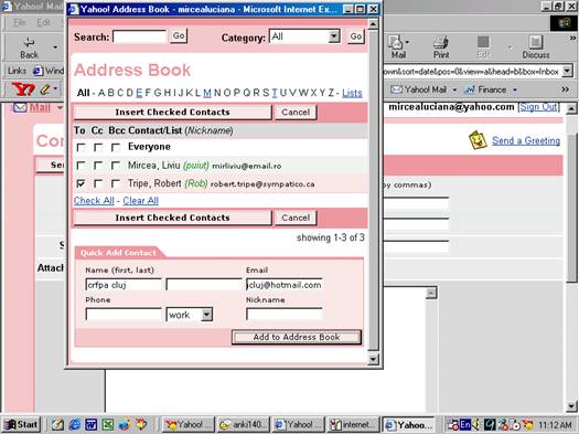 TRIMITEREA UNUI MESAJ E-MAIL